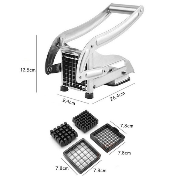 vigor | Kitchen | Stainless Steel French Fries Slicer Potato Chipper ...